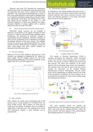 A Review Of Recent Development In Smart Grid And Micro Grid ...