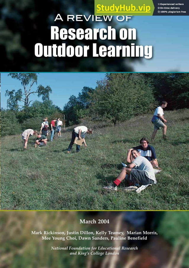 A Review Of Research On Outdoor Learning | PDF | Professional School ...