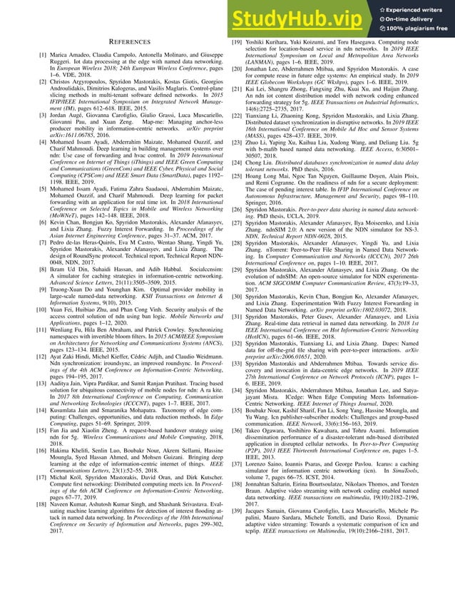 A Review Of Research Works In Named Data Networking And Information Centric Networking Pdf