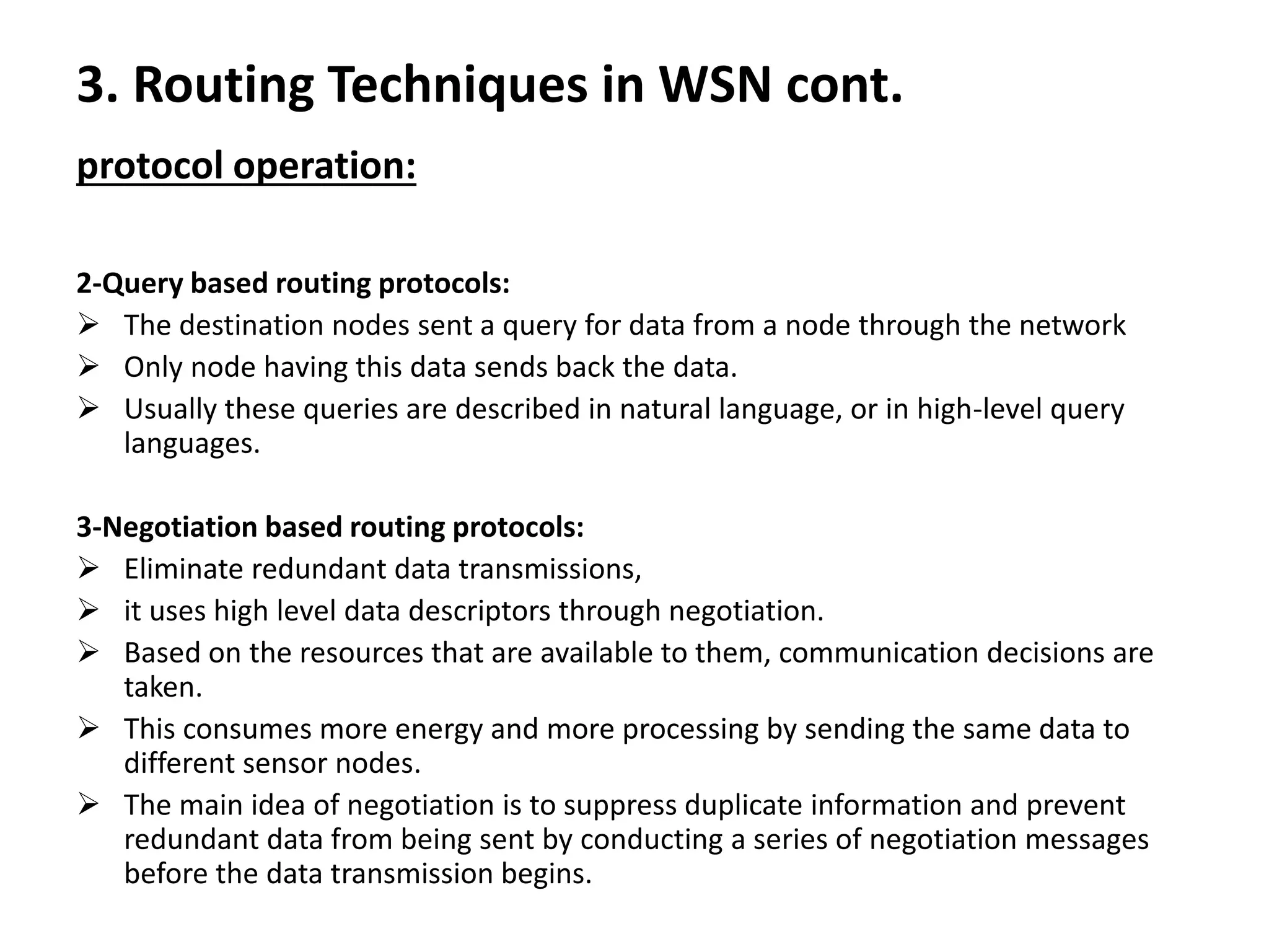 A review of routing protocols in wsn | PPTX