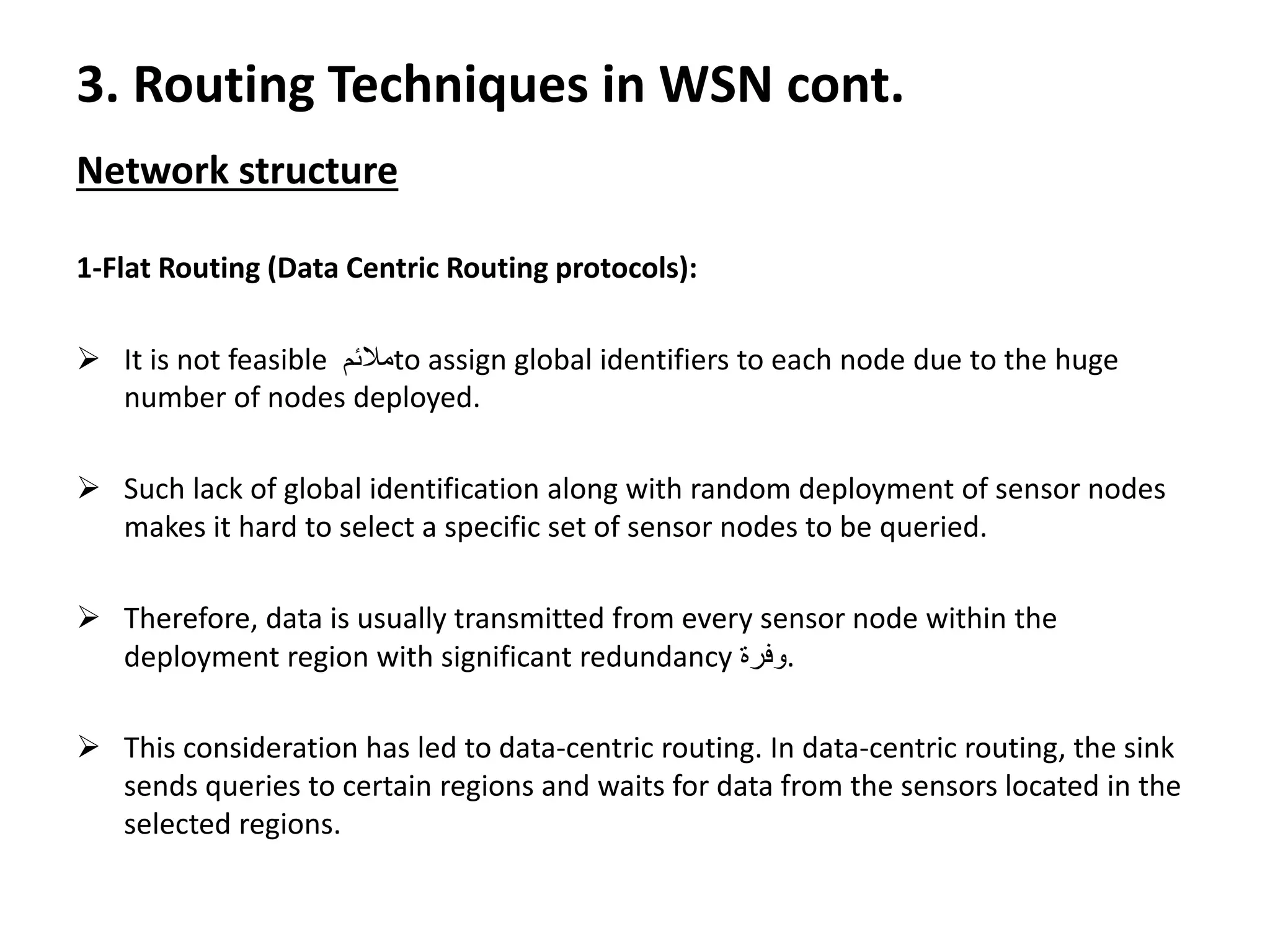 A review of routing protocols in wsn | PPTX