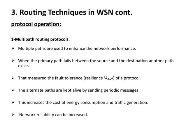 A review of routing protocols in wsn | PPT | Free Download