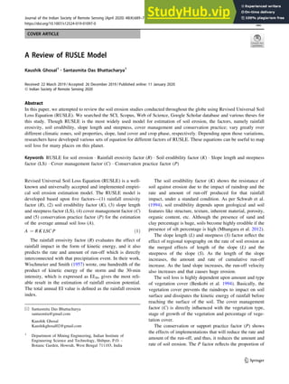 A Review of RUSLE Model.pdf