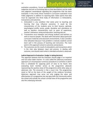 A Review Of Scientific And Humanistic Approaches In Curriculum ...