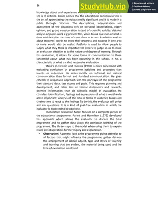 A Review Of Scientific And Humanistic Approaches In Curriculum ...