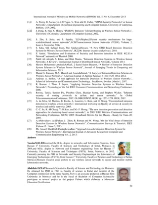 A review of security attacks and intrusion detection schemes in ...