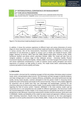 A REVIEW OF SERVICE QUALITY MODELS | PDF