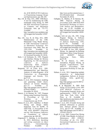 A review of slicing techniques in software engineering | PDF