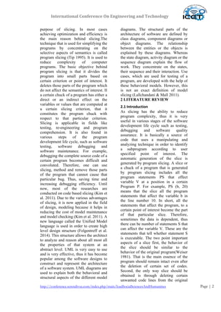 A review of slicing techniques in software engineering | PDF | Programming Languages | Computing