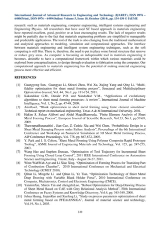 A review of soft computing techniques in materials engineering | PDF