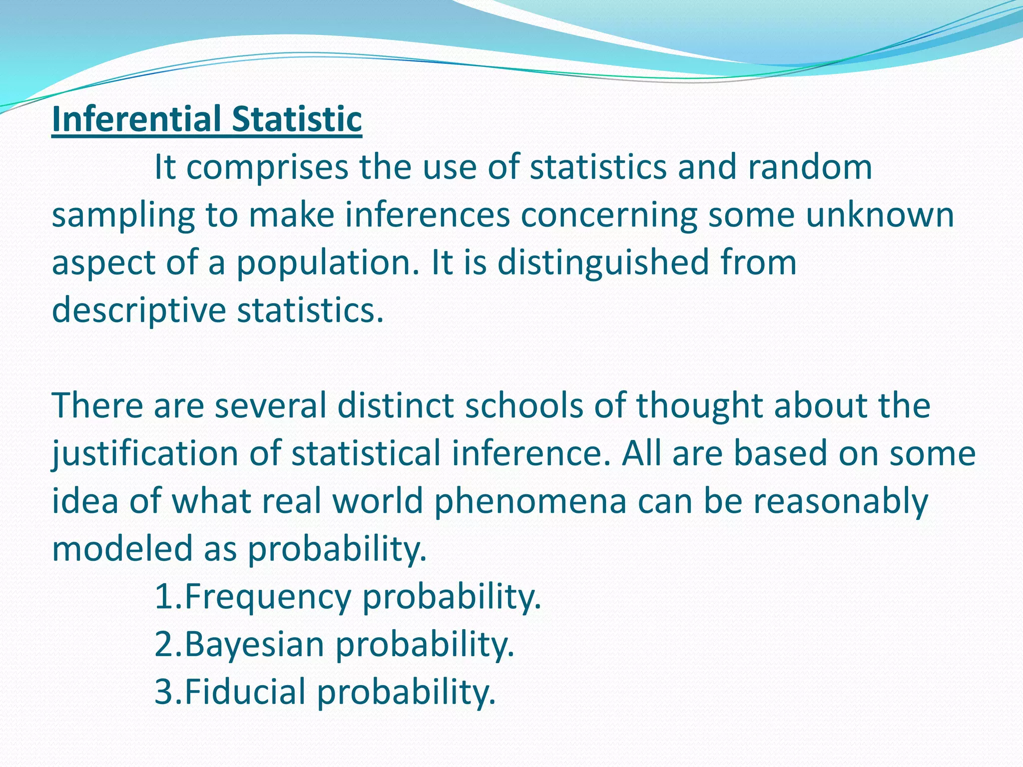 A Review Of Statistic | PPTX