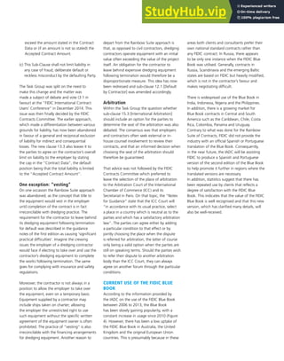 A Review Of The FIDIC Blue Book (2Nd Edition) | PDF | Business ...