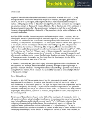 A Review Of The Literature On Case Study Research | PDF