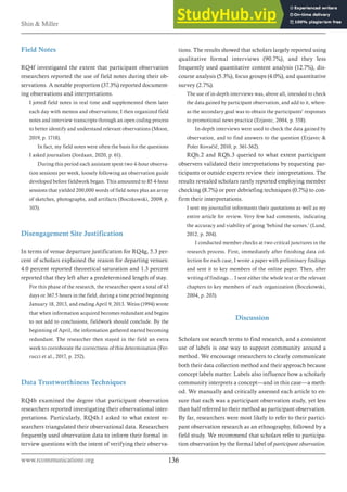 A Review Of The Participant Observation Method In Journalism Designing ...