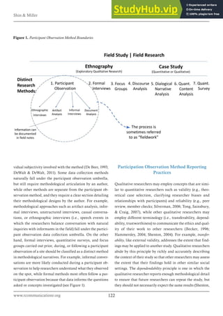 A Review Of The Participant Observation Method In Journalism Designing ...