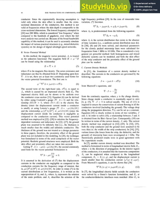 A Review Of The Skin Effect As Applied To Thin Film Interconnections | PDF