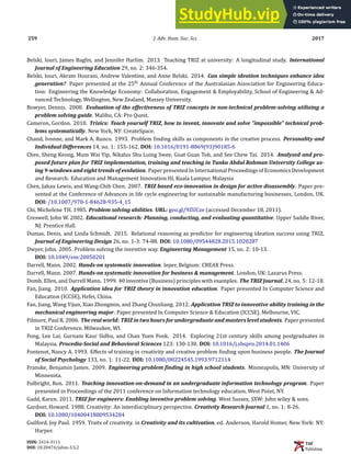 A Review Of TRIZ And Its Benefits Challenges In Stimulating Creativity In Problem Solving Of Pre ...