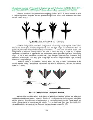 A review of unmanned aerial vehicle and their morphing concepts ...