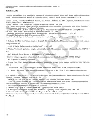 A review of various techniques used for shaft failure analysis | PDF