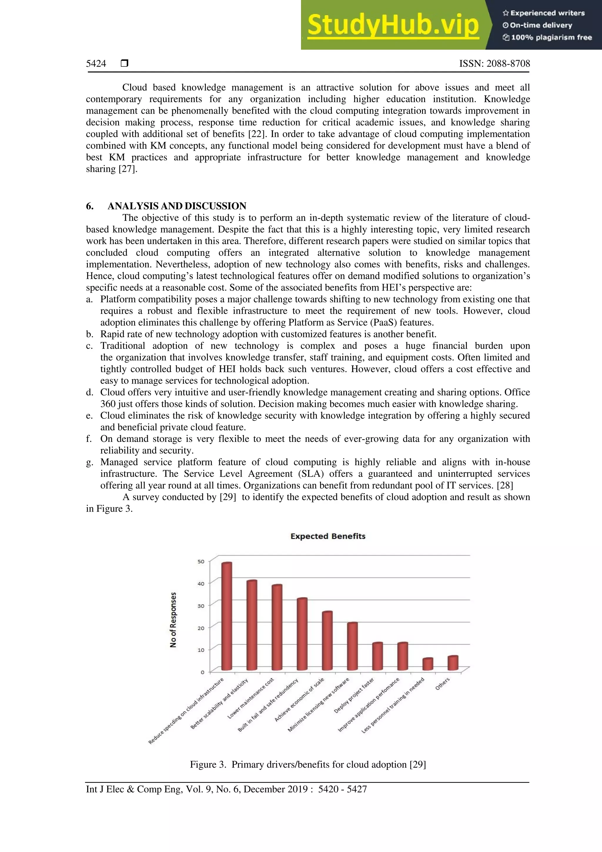 A Review On Cloud Based Knowledge Management In Higher Education ...