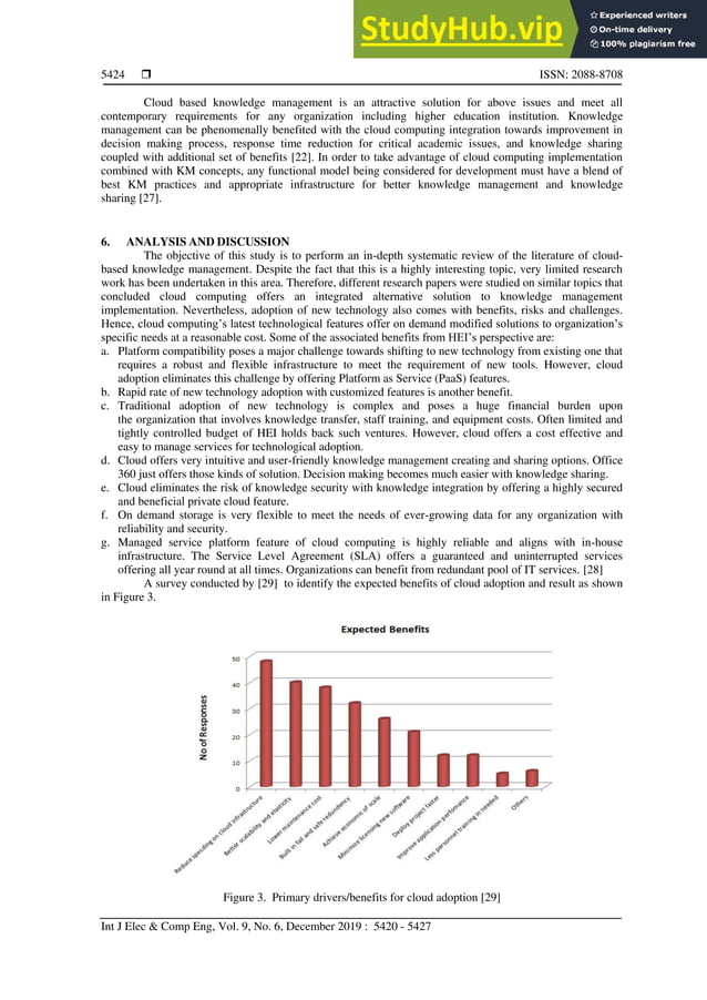 A Review On Cloud Based Knowledge Management In Higher Education Institutions | PDF