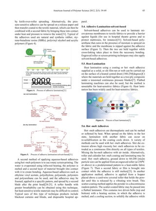 A review on coating & lamination in textiles processes and applications ...