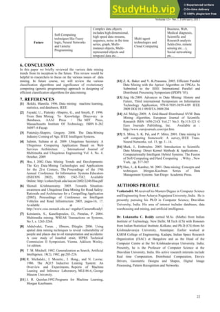 A Review On Data Mining From Past To The Future | PDF | Databases | Computer Software and ...