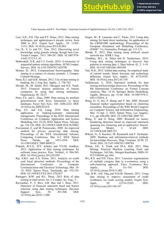 A Review On Data Mining In Banking Sector | PDF