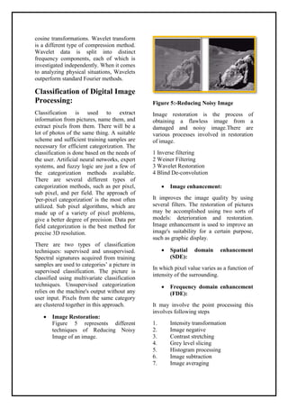 A review on digital image processing paper | PDF