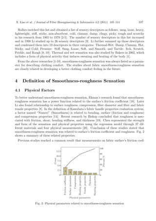 A review on fabric smoothness sensation studies | PDF