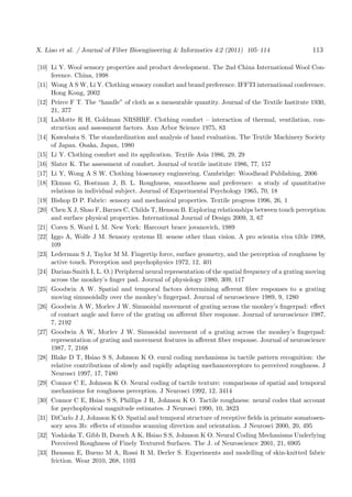 A review on fabric smoothness sensation studies | PDF