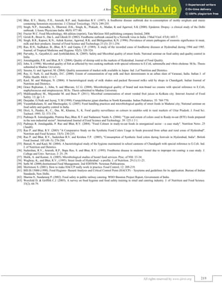 A Review On Food Safety In India With Focus On Food Catering ...