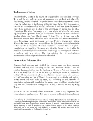ISLAM AND SCIENCE : AN ISLAMIC PERSPECTIVE NOV2018 | PDF