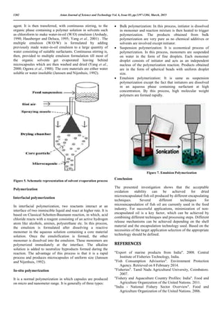 A review on microencapsulation of fish oil to improve oxidative ...