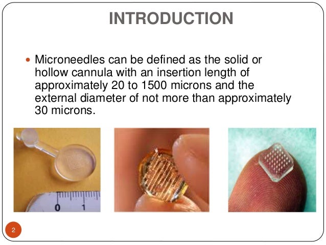 Microneedles