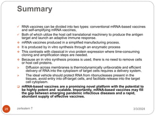 A Review on mRNA vaccines and novel delivery.pptx