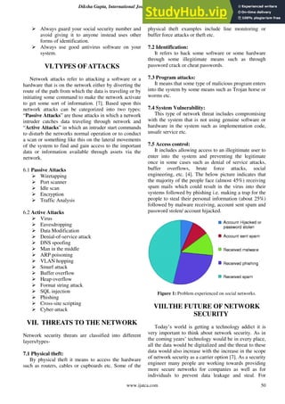 A Review On Network Security And Privacy | PDF