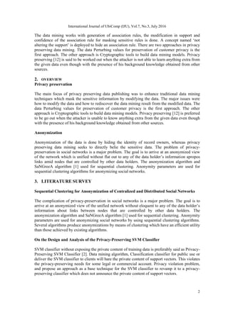 A review on privacy preservation in data mining | PDF