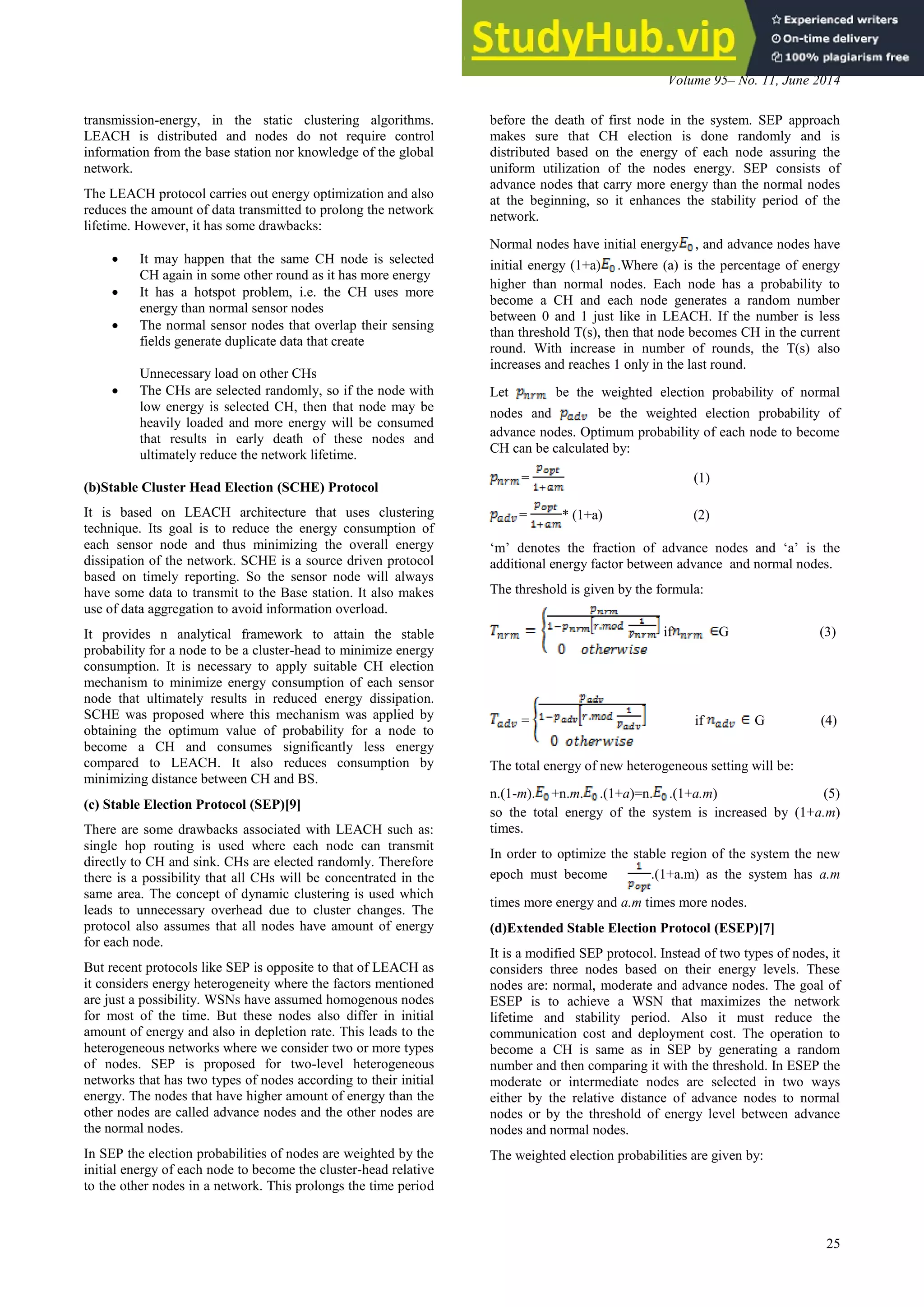 A Review On Reactive And Proactive Wireless Sensor Networks Protocols Pdf Internet Of Things