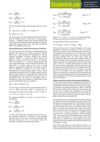 A Review On Reactive And Proactive Wireless Sensor Networks Protocols | PDF | Internet of Things ...