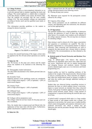 A Review On Recommender Systems For University Admissions | PDF