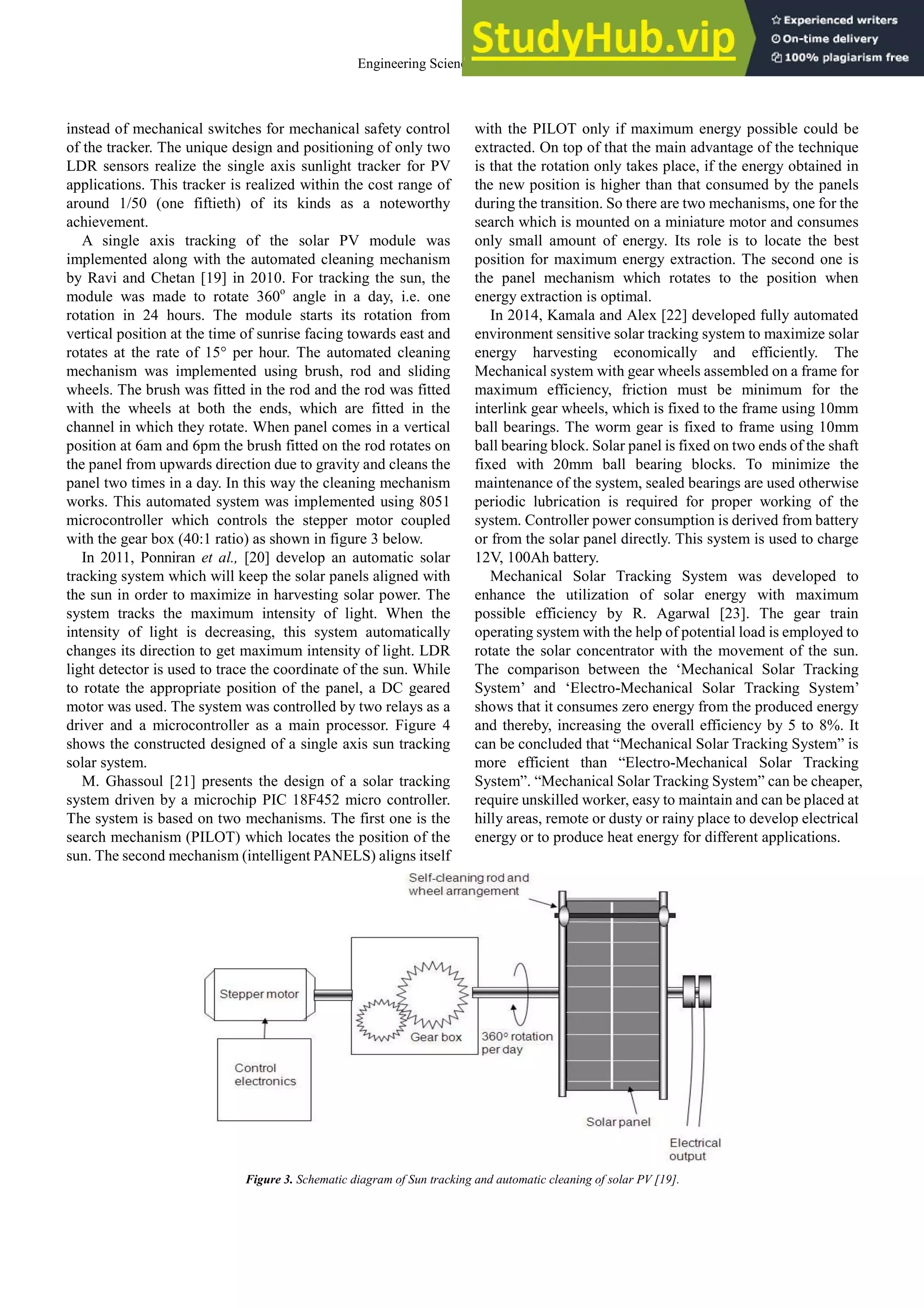 A Review On Solar Tracking System A Technique Of Solar Power Output ...