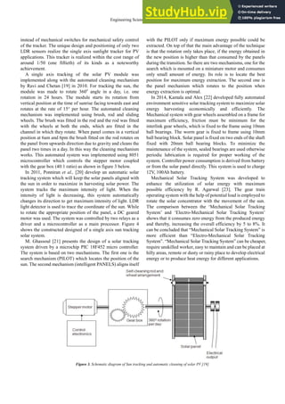 A Review On Solar Tracking System A Technique Of Solar Power Output ...