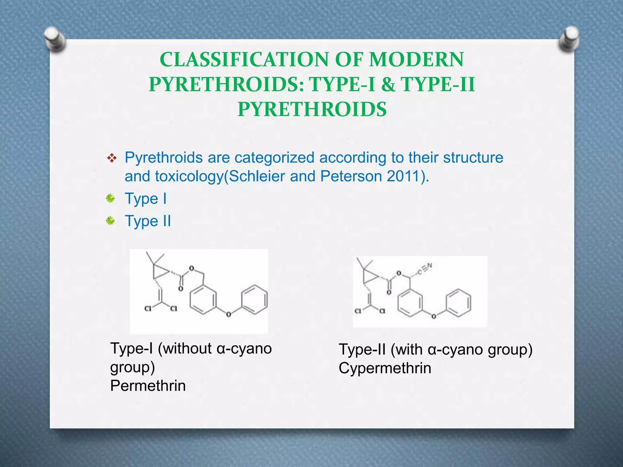 structure and toxicity of pyrethroid slideshare | PPTX