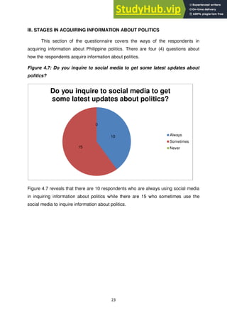 A REVIEW ON THE POLITICAL AWARENESS OF SENIOR HIGH SCHOOL STUDENTS OF ...