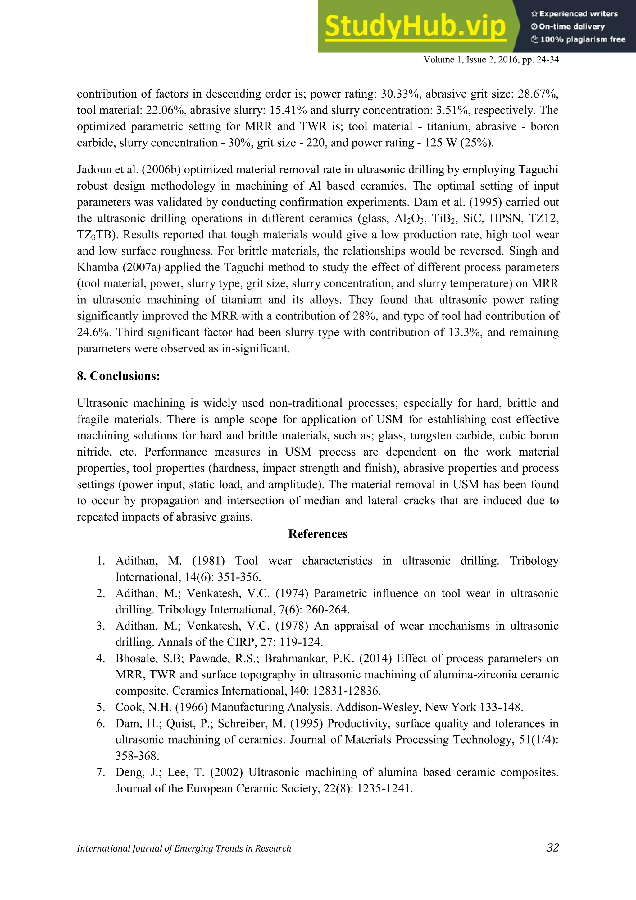 A Review On Ultrasonic Machining.Pdf