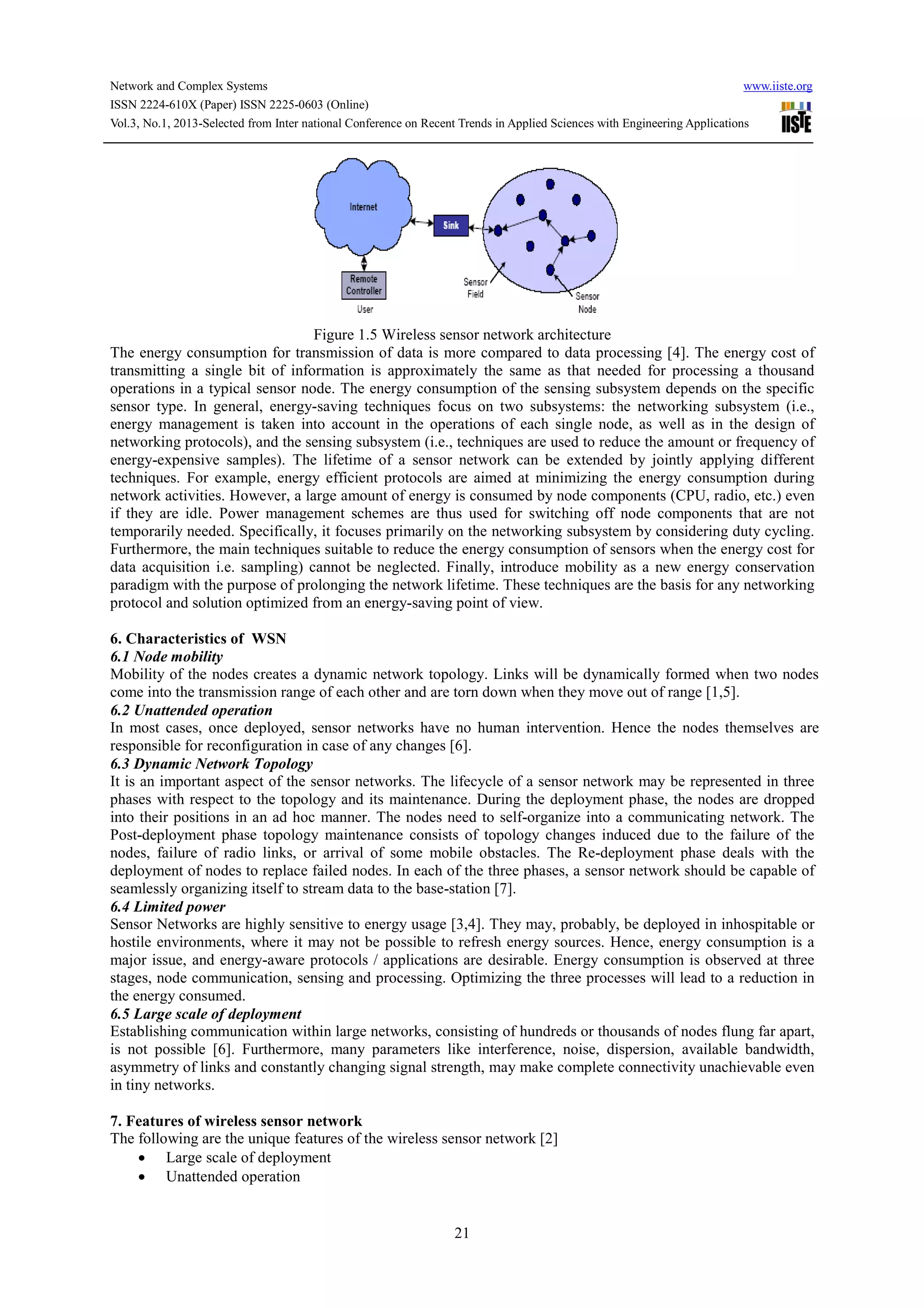 A review on wireless sensor networks | PDF
