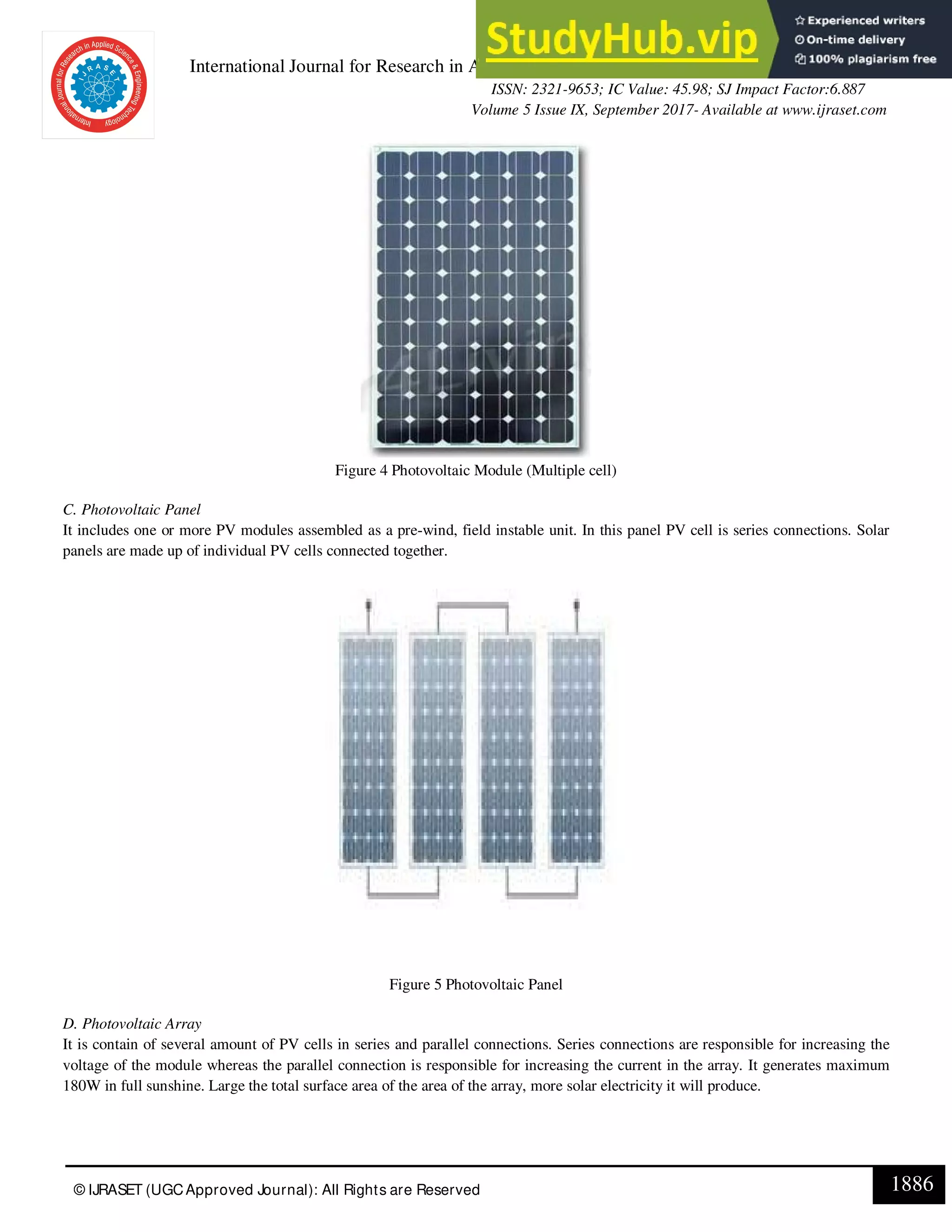 A Review Paper On Electricity Generation From Solar Energy | PDF