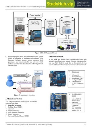 A REVIEW PAPER ON SMART HEALTH CARE SYSTEM USING INTERNET OF THINGS | PDF