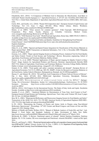 A review peanut fatty acids determination using hyper | PDF | Chemistry ...